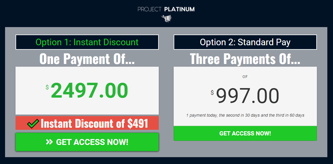 Project Platinum Review & Bonus By Robby Blanchard 2023 | Top Life Projects