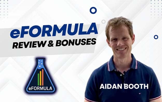 eFORMULA Review And Bonuses By Aidan Booth 2024 — Should You Invest In It?